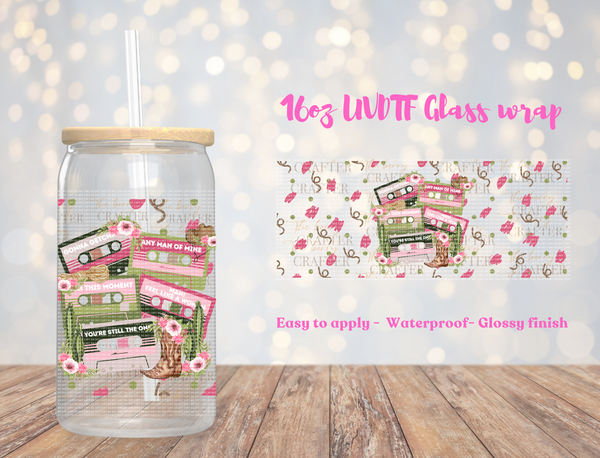 #333 Western throwback you're still the one UVDTF Wrap – Theberrycrafter