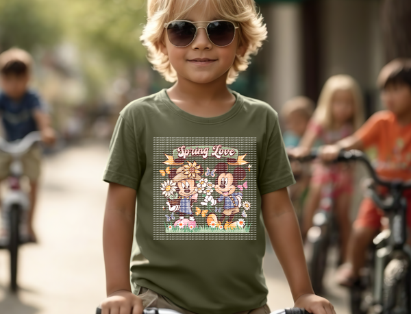 Youth Spring love mouses DTF – Theberrycrafter